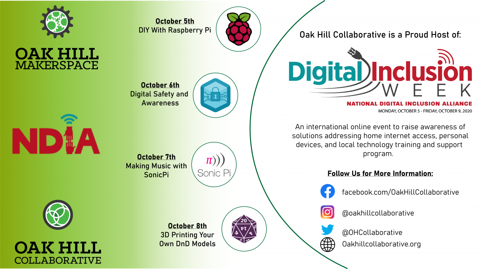 Digital Inclusion Week 2020 - OHC Digital Inclusion Week 2020 - OHC